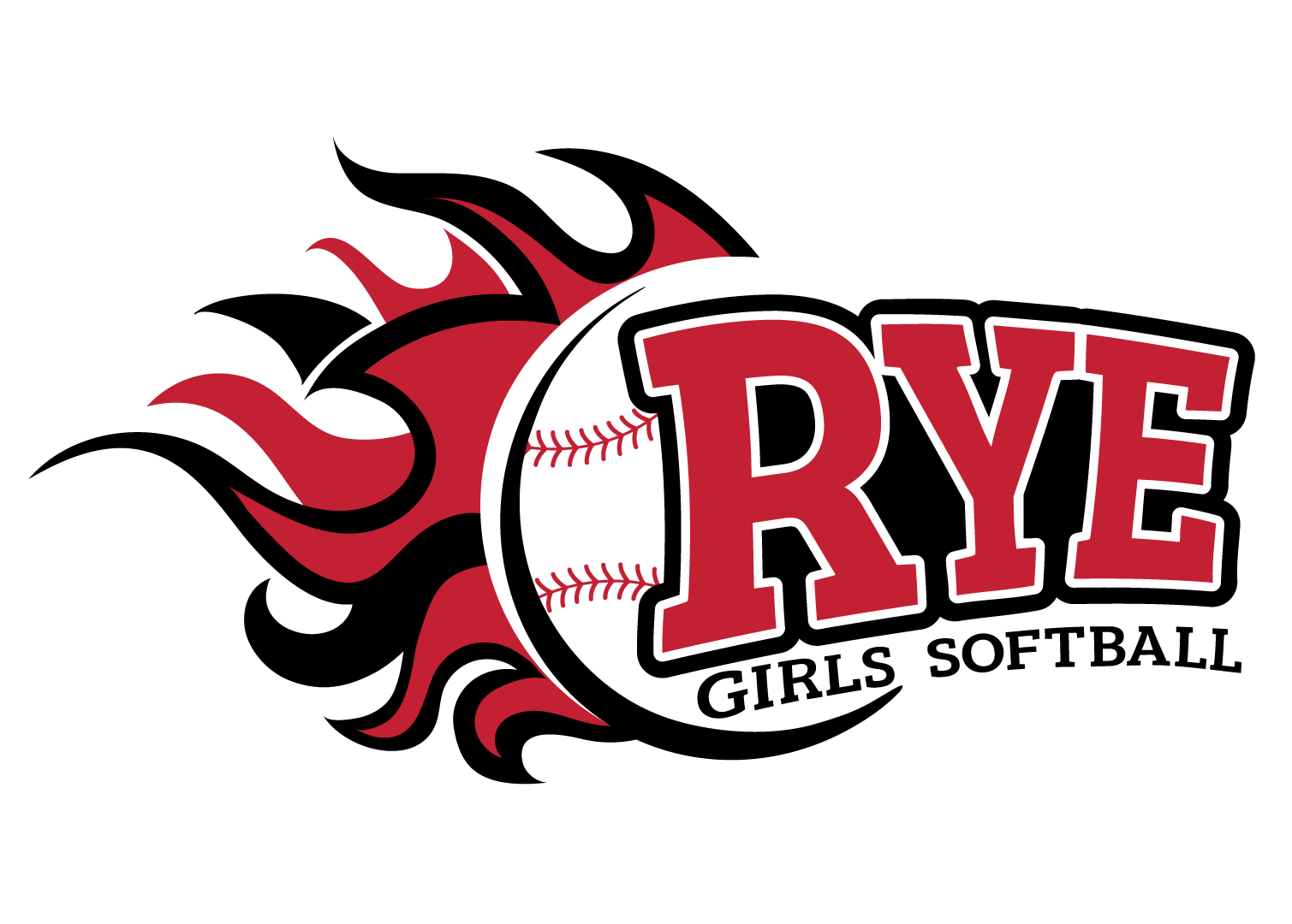 Girls Softball Logo